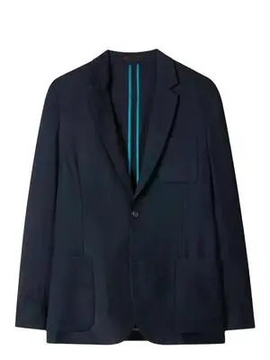 Paul Smith A Suit To Travel In Wool Blazer - Blue