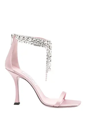 JIMMY CHOO 10mm Verity Sandals - Pink