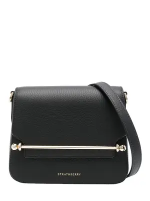 Strathberry Mini Ace Crossbody Bag - Black