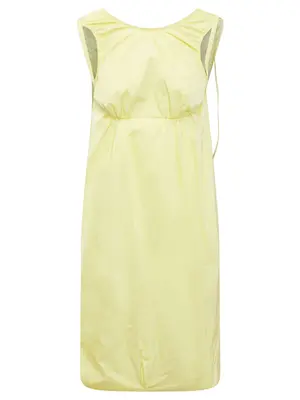 Sportmax Sleeveless Midi Dress - Yellow