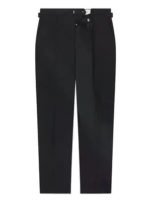 FURSAC Linen Trousers - Black