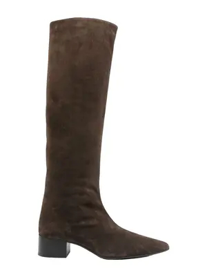 Khaite 40mm Andee Knee High Boots - Brown