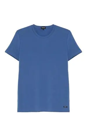 Zegna Round-neck T-shirt - Blue