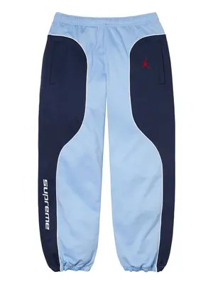 Supreme X Jordan Tricot Track Pants - Blue