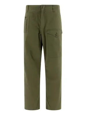 HUMAN MADE Straight Trousers - Green