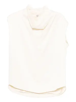 TOTEME Sleeveless Blouse - White