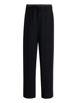 Vince Crepe Palazzo Pants - Black
