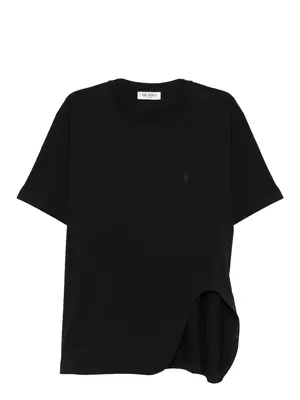 Attico Cotton T-shirt - Black