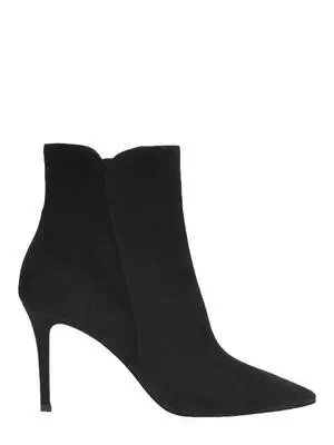 GIANVITO ROSSI Levy 85 Booties - Black Suede