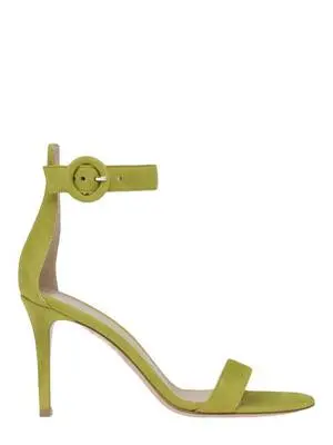 GIANVITO ROSSI Portofino 85 Sandal - Green