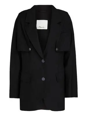 3.1 Phillip Lim Wool-blend Blazer - Black