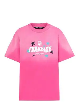 Palm Angels Paradise Palm T-shirt - Pink