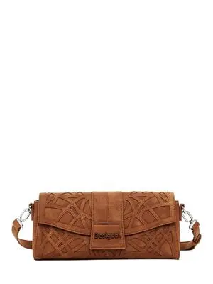 Desigual Oasis Shoulder Bag - Chocolate