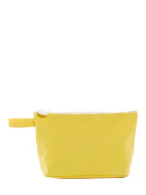 TRVL DESIGN TRVL Design Coated Canvas Cosmetic Bag Yellow