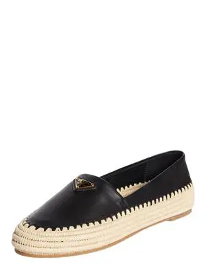 Prada Platform Espadrille - F0002-nero