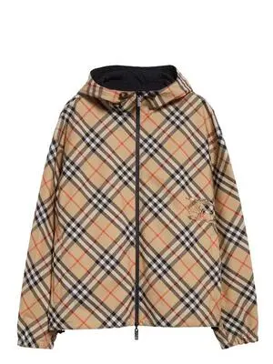 Burberry Trafford Check Reversible Jacket - Sand Ip Check