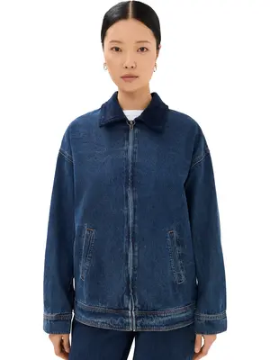 Lioness Workwear Denim Jacket - Blue Denim