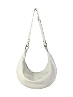 HYER GOODS 3-in-1 Convertible Hobo Crescent Bag - Off-white