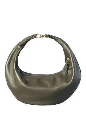 HYER GOODS 3-in-1 Convertible Hobo Crescent Bag - Olive