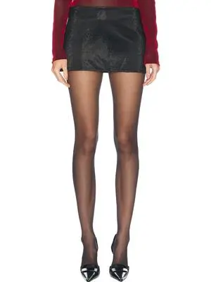 THE NEW ARRIVALS ILKYAZ OZEL Tai Skirt - Darkest Hour