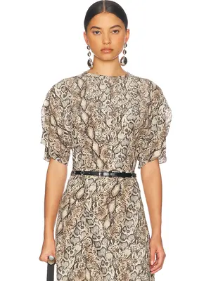 Isabel Marant Karlita Blouse - Natural