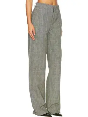 Wardrobe.NYC Straight Leg Trouser - Prince Of Wales