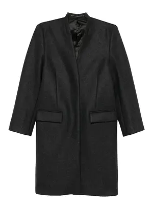 TOTEME Deep Pleat Overcoat - Grey