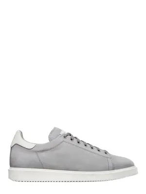 Brunello Cucinelli Leather Sneakers - Grey