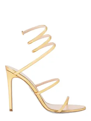 Rene Caovilla Cleo Sandals - Gold