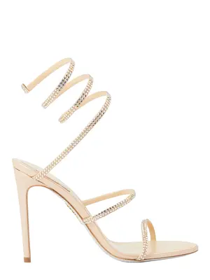 Rene Caovilla 105mm Cleo Sandals - Pink