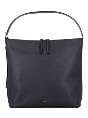A.p.c. Vera Shoulder Bag - Black