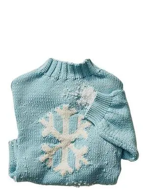 Anthropologie The Pippa Mock-neck Sweater - Light Blue