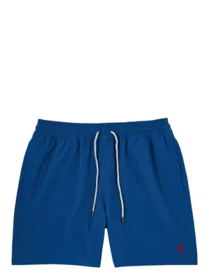 Ralph Lauren Logo Shell Swim Shorts - Blue