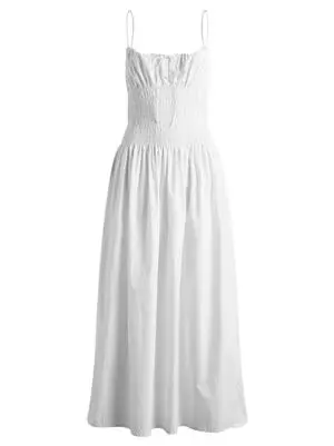 Faithfull The Brand Aya String Midi Dress - White