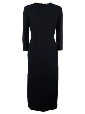 FABIANA FILIPPI Fabiana Filippi Long-Sleeved Midi Dress