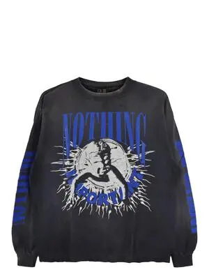 SAINT MXXXXXX X Kosuke Kawamura Nothing Important T-shirt - Black