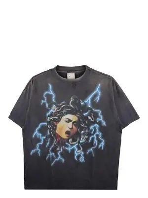 SAINT MXXXXXX Medusa T-shirt - Black