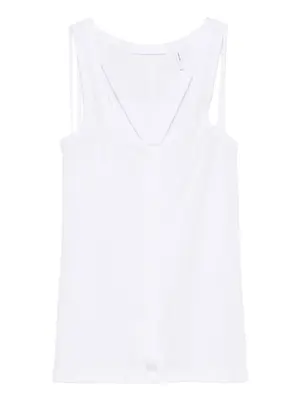 Helmut Lang Strap Racer Tank Top - White