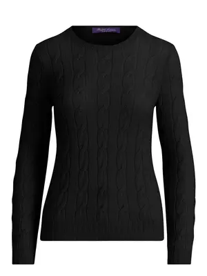 Ralph Lauren Cable-knit Sweater - Black