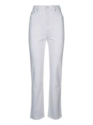 Tommy Hilfiger Julie Straight Leg Jeans - White