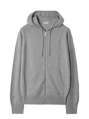 Burberry Zipped Hoodie - Grey