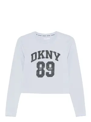 Dkny Logo-print T-shirt - Blue