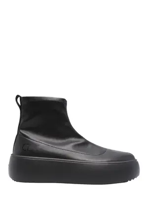 TWINSET X Fessura Ankle Boots - Black