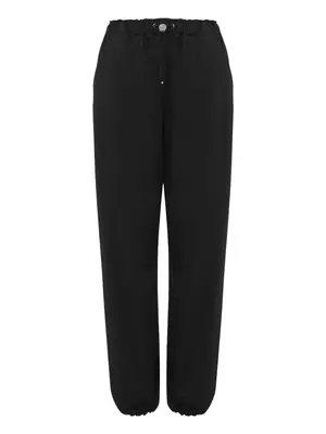 Moschino Elasticated-ankle Track Pants - Black
