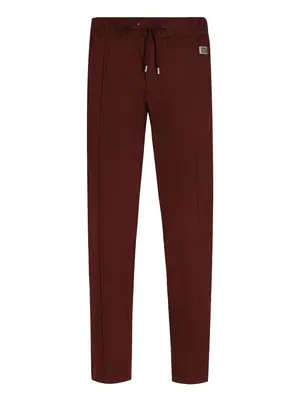 Dolce & Gabbana Drawstring Track Pants - Brown