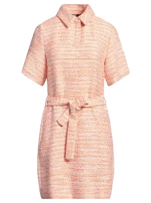 Karl Lagerfeld Tweed Mini Dress - Orange
