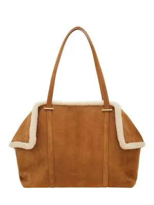 FERRAGAMO Folded Tote Bag Brown
