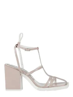 LORIBLU Leather Sandals - Pink