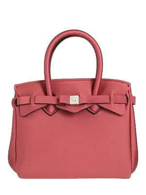 Save My Bag Shopper Bag With Bow Detail - Red