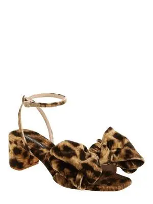 LOEFFLER RANDALL Loeffler Randall Carmen Ankle Strap Sandal Leopard
